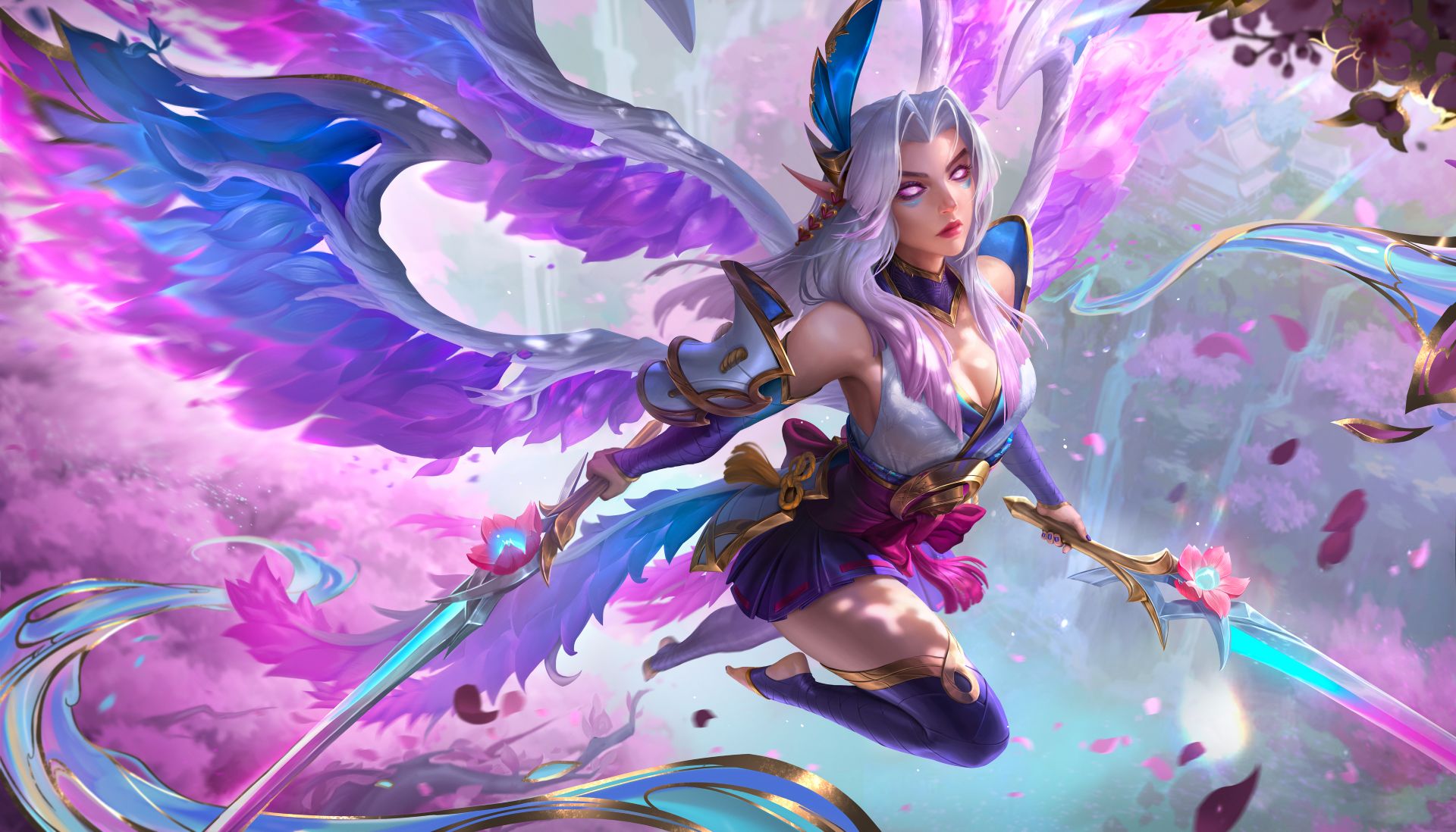 PBE LoL 25.13 : les nouveaux skins fleur spirituelle